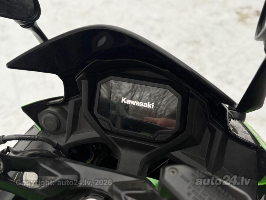 Зеленый Кавасаки Ninja 650 2023 в Пярну, объемом двигателя 0.65 л и пробегом 13 тыс. км за 6590 €, фото 14 на AUTOMOTO.COM.LV