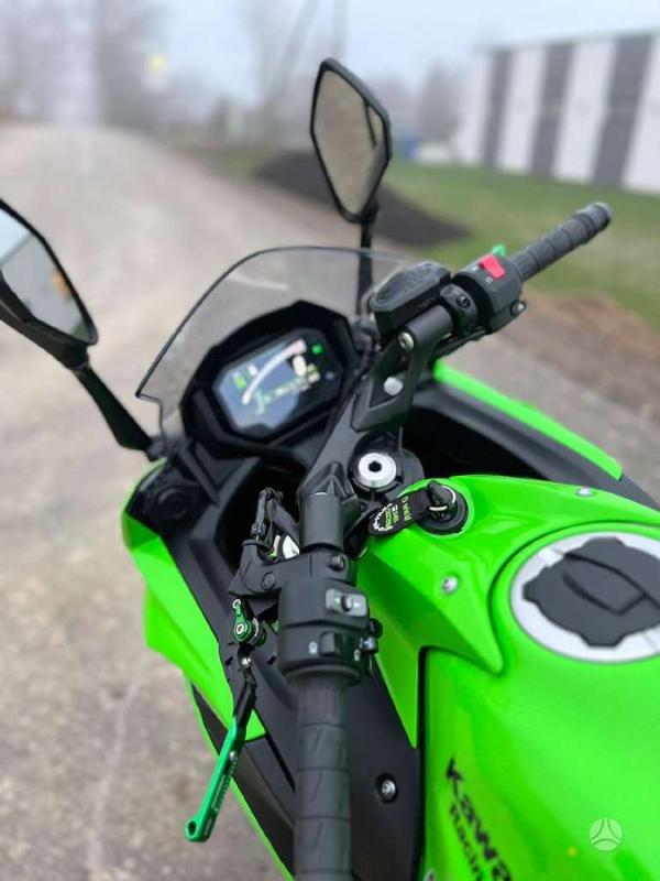 Зеленый Кавасаки Ninja 650 2025 в Алитус, объемом двигателя 0.65 л и пробегом 6 тыс. км за 5350 €, фото 6 на AUTOMOTO.COM.LV