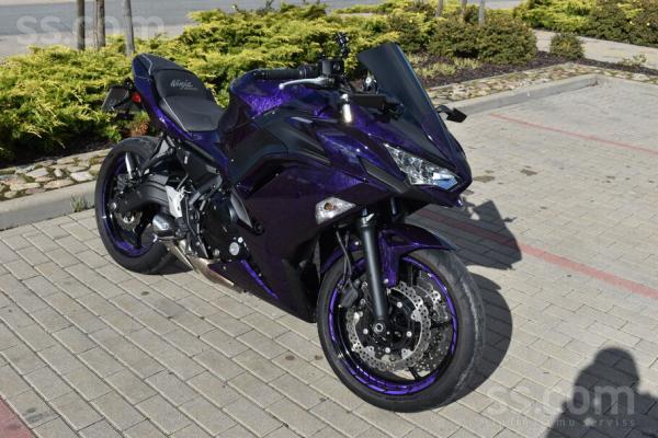 Kawasaki Ninja 650 2019 Bauska, ar dzinēja tilpumu 0.65 L un nobraukumu 0 tūkst. km par 5800 €, foto 6 vietnē AUTOMOTO.COM.LV