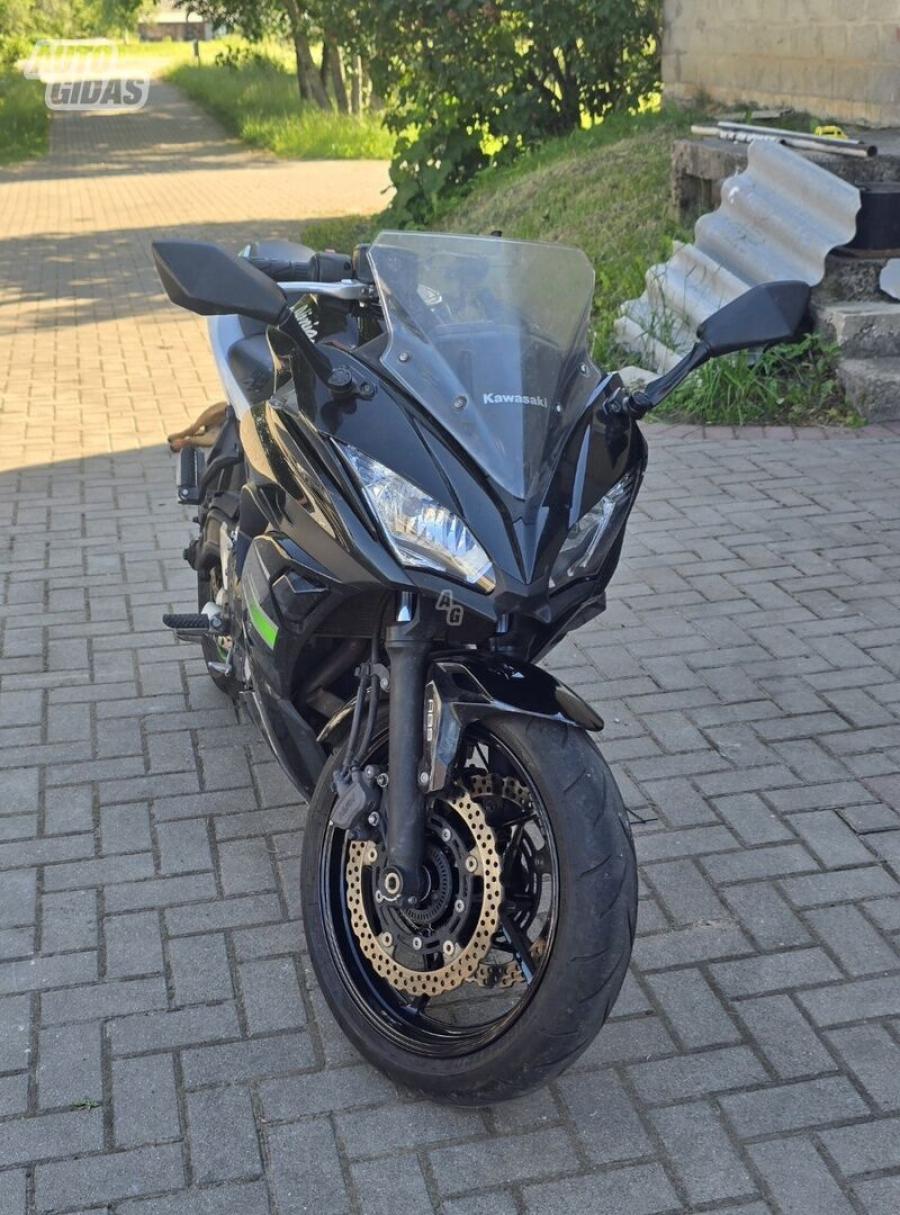 Kawasaki Ninja 650 2020 Telšiai, ar dzinēja tilpumu 0.00 L un nobraukumu 0 tūkst. km par 2999 €, foto 1 vietnē AUTOMOTO.COM.LV