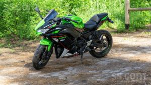 Кавасаки Ninja 650 2021 в Рига, объемом двигателя 0.65 л и пробегом 0 тыс. км за 6390 €, фото  на AUTOMOTO.COM.LV