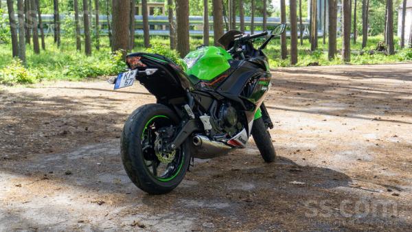 Кавасаки Ninja 650 2021 в Рига, объемом двигателя 0.65 л и пробегом 0 тыс. км за 6390 €, фото 5 на AUTOMOTO.COM.LV