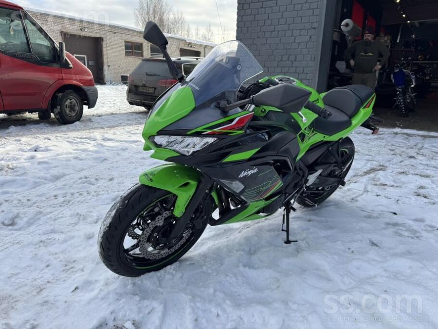 Кавасаки Ninja 650 2023 в Рига, объемом двигателя 0.65 л и пробегом 0 тыс. км за 4500 €, фото 6 на AUTOMOTO.COM.LV