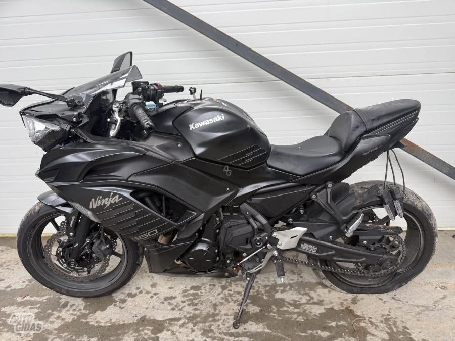 Kawasaki Ninja 650 2025 Tauragė, ar dzinēja tilpumu 0.00 L un nobraukumu 0 tūkst. km par 3550 €, foto 9 vietnē AUTOMOTO.COM.LV