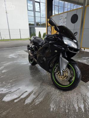 Black Kawasaki Ninja 2000 in Kaunas, with an engine capacity of 0.60 L and mileage of 78 thousand km for 2300 €, photo  on AUTOMOTO.COM.LV