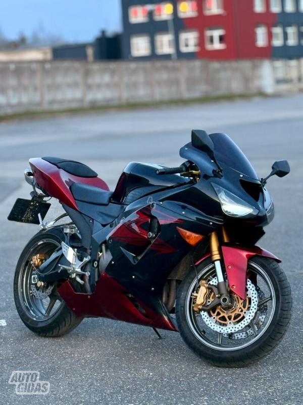 Black Kawasaki Ninja 2006 in Mazeikiai, with an engine capacity of 0.60 L and mileage of 0 thousand km for 3650 €, photo 1 on AUTOMOTO.COM.LV