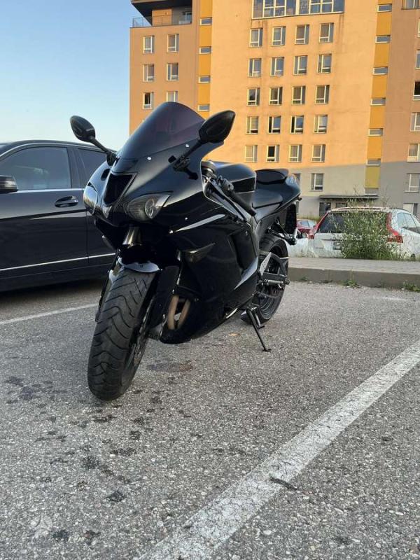 Черный Кавасаки Ninja 2007 в Вильнюс, объемом двигателя 0.60 л и пробегом 53 тыс. км за 4300 €, фото 3 на AUTOMOTO.COM.LV