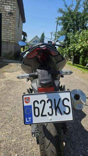 Черный Кавасаки Ninja 2025 в Вильнюс, объемом двигателя 0.50 л и пробегом 6 тыс. км за 5700 €, фото 8 на AUTOMOTO.COM.LV
