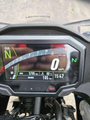Черный Кавасаки Ninja 2025 в Вильнюс, объемом двигателя 0.50 л и пробегом 6 тыс. км за 5700 €, фото 17 на AUTOMOTO.COM.LV