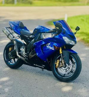 Blue Kawasaki Ninja 2004 in Radviliskis, with an engine capacity of 1.00 L and mileage of 29 thousand km for 3900 €, photo 5 on AUTOMOTO.COM.LV