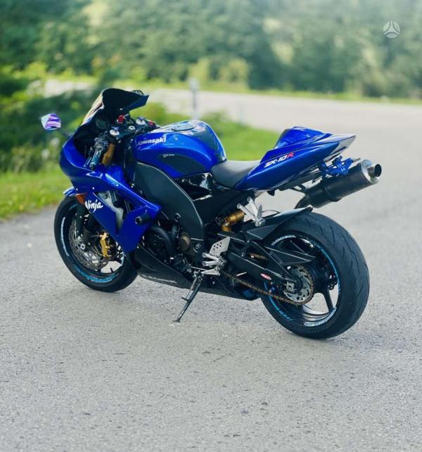 Zils Kawasaki Ninja 2004 Radviliškis, ar dzinēja tilpumu 1.00 L un nobraukumu 29 tūkst. km par 3900 €, foto 7 vietnē AUTOMOTO.COM.LV