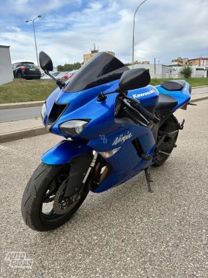Zils Kawasaki Ninja 2007 Viļņa, ar dzinēja tilpumu 0.60 L un nobraukumu 30 tūkst. km par 4300 €, foto 9 vietnē AUTOMOTO.COM.LV