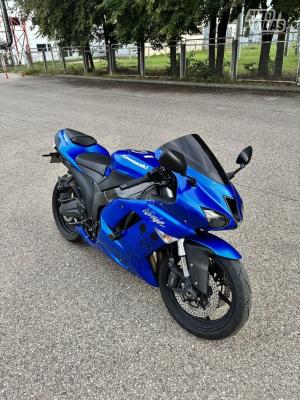 Zils Kawasaki Ninja 2007 Viļņa, ar dzinēja tilpumu 0.60 L un nobraukumu 30 tūkst. km par 4300 €, foto 11 vietnē AUTOMOTO.COM.LV