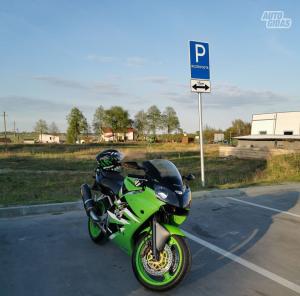 Зеленый Кавасаки Ninja 2001 в Шяуляй, объемом двигателя 0.60 л и пробегом 33 тыс. км за 2750 €, фото  на AUTOMOTO.COM.LV