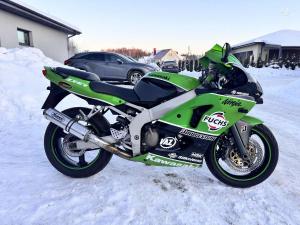 Зеленый Кавасаки Ninja 2002 в Вильнюс, объемом двигателя 0.64 л и пробегом 57 тыс. км за 1490 €, фото 5 на AUTOMOTO.COM.LV