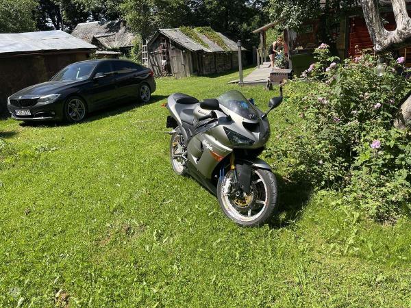 Green Kawasaki Ninja 2006 in Vilnius, with an engine capacity of 0.64 L and mileage of 15 thousand km for 3750 €, photo 7 on AUTOMOTO.COM.LV