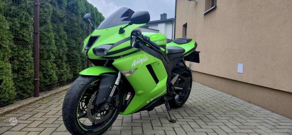 Зеленый Кавасаки Ninja 2007 в Алитус, объемом двигателя 0.60 л и пробегом 53 тыс. км за 3990 €, фото 3 на AUTOMOTO.COM.LV