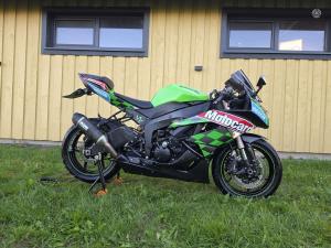 Green Kawasaki Ninja 2008 in Birstonas, with an engine capacity of 0.60 L and mileage of 34 thousand km for 5000 €, photo  on AUTOMOTO.COM.LV