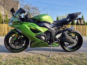 Green Kawasaki Ninja 2022 in Raseiniai, with an engine capacity of 0.64 L and mileage of 2 thousand km for 9250 €, photo 4 on AUTOMOTO.COM.LV