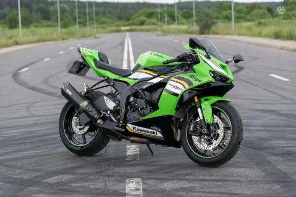 Зеленый Кавасаки Ninja 2025 в Вильнюс, объемом двигателя 0.64 л и пробегом 6 тыс. км за 9650 €, фото 1 на AUTOMOTO.COM.LV