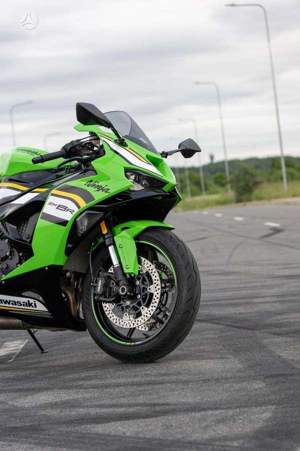 Зеленый Кавасаки Ninja 2025 в Вильнюс, объемом двигателя 0.64 л и пробегом 6 тыс. км за 9650 €, фото 6 на AUTOMOTO.COM.LV