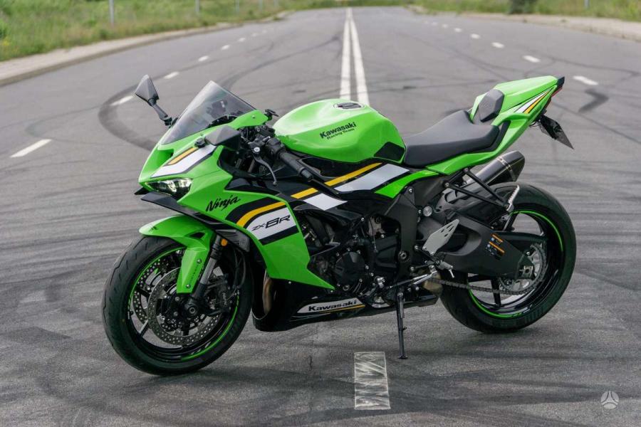 Zaļš Kawasaki Ninja 2025 Viļņa, ar dzinēja tilpumu 0.64 L un nobraukumu 6 tūkst. km par 9650 €, foto 17 vietnē AUTOMOTO.COM.LV