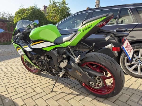 Green Kawasaki Ninja 2025 in Ignalina, with an engine capacity of 0.64 L and mileage of 1 thousand km for 10450 €, photo 9 on AUTOMOTO.COM.LV
