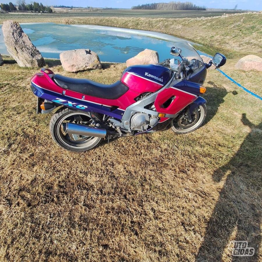 Kawasaki Ninja 1995 Šauļi, ar dzinēja tilpumu 0.60 L un nobraukumu 0 tūkst. km par 550 €, foto 5 vietnē AUTOMOTO.COM.LV