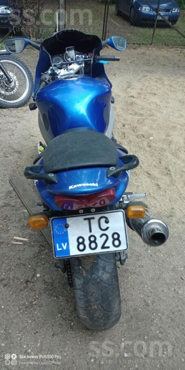 Kawasaki Ninja 1998 in Riga, with an engine capacity of 0.90 L and mileage of 0 thousand km for 900 €, photo 1 on AUTOMOTO.COM.LV