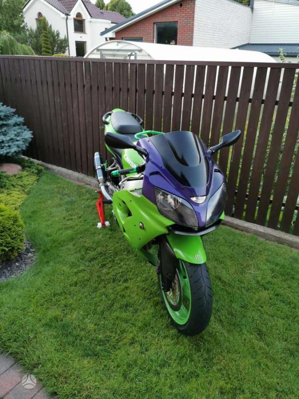 Кавасаки Ninja 2001 в Шяуляй, объемом двигателя 0.90 л и пробегом 37 тыс. км за 3000 €, фото 5 на AUTOMOTO.COM.LV