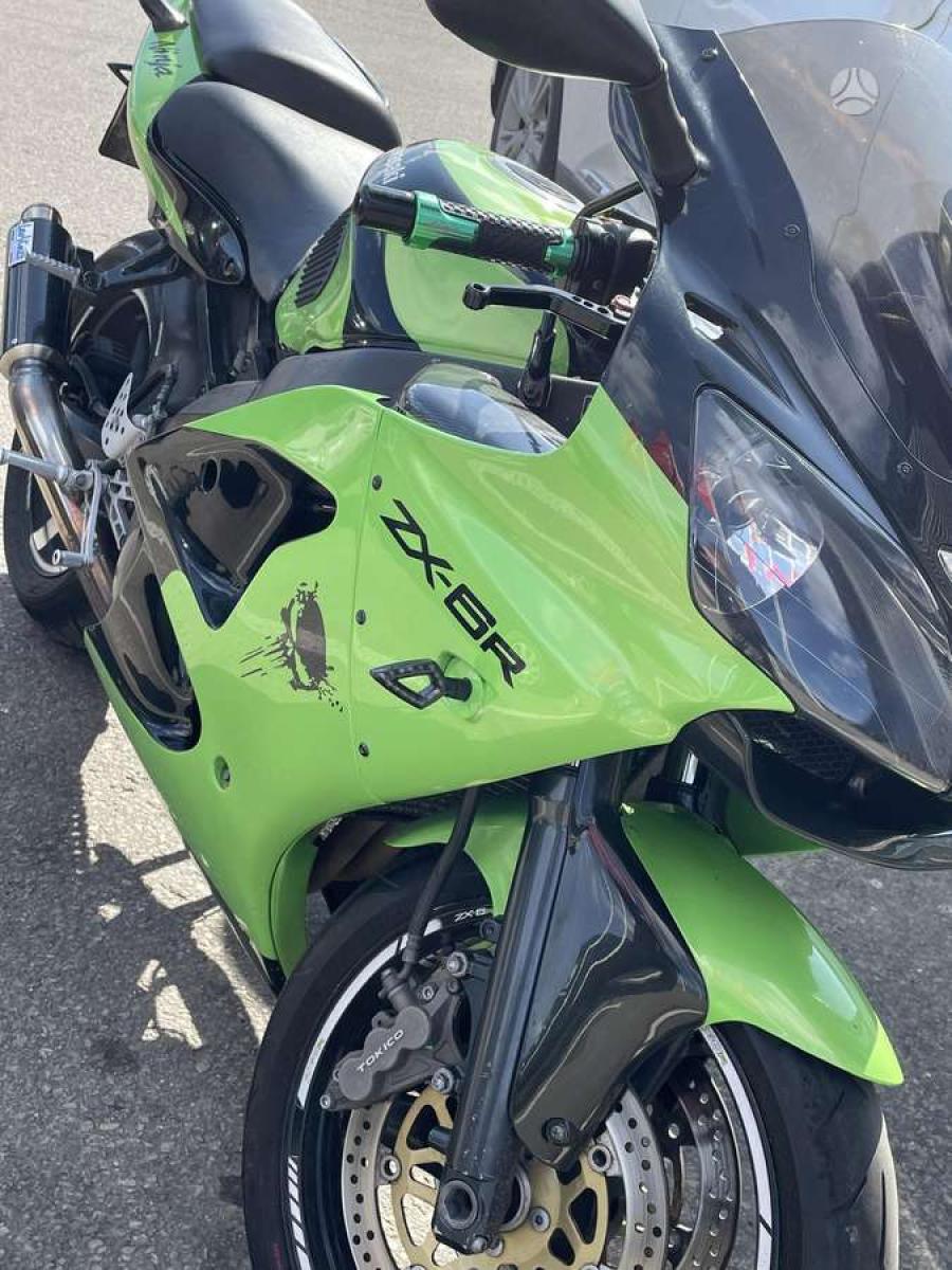 Kawasaki Ninja 2001 in Vilnius, with an engine capacity of 0.60 L and mileage of 69 thousand km for 2350 €, photo 9 on AUTOMOTO.COM.LV