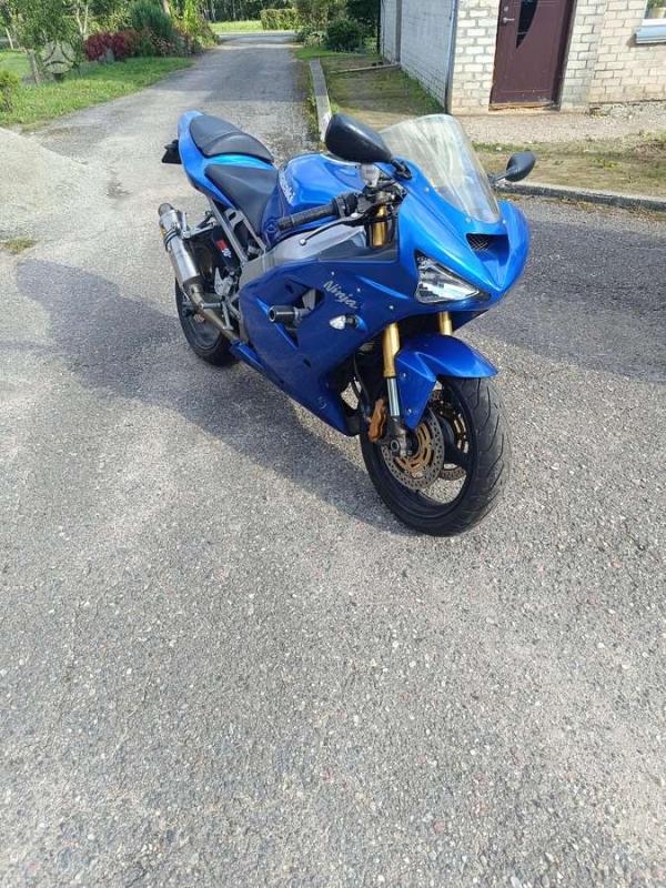 Kawasaki Ninja 2004 in Rietavas, with an engine capacity of 0.64 L and mileage of 61 thousand km for 2900 €, photo 1 on AUTOMOTO.COM.LV
