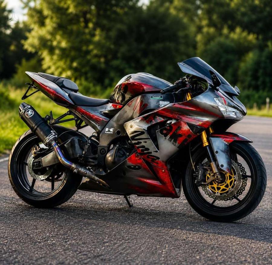 Kawasaki Ninja 2004 Radviliškis, ar dzinēja tilpumu 1.00 L un nobraukumu 33 tūkst. km par 4100 €, foto 3 vietnē AUTOMOTO.COM.LV