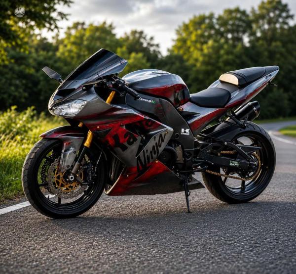 Kawasaki Ninja 2004 Radviliškis, ar dzinēja tilpumu 1.00 L un nobraukumu 33 tūkst. km par 4100 €, foto 4 vietnē AUTOMOTO.COM.LV