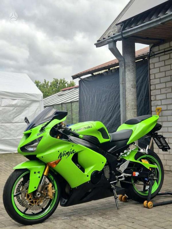 Кавасаки Ninja 2005 в Пренай, объемом двигателя 0.64 л и пробегом 35 тыс. км за 3550 €, фото 1 на AUTOMOTO.COM.LV