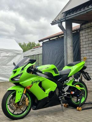 Kawasaki Ninja 2005 Prienai, ar dzinēja tilpumu 0.64 L un nobraukumu 35 tūkst. km par 3550 €, foto  vietnē AUTOMOTO.COM.LV
