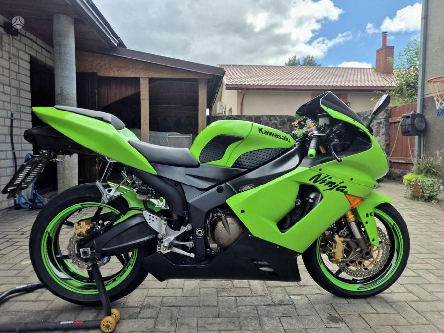 Кавасаки Ninja 2005 в Пренай, объемом двигателя 0.64 л и пробегом 35 тыс. км за 3550 €, фото 6 на AUTOMOTO.COM.LV
