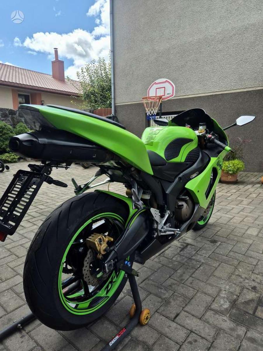 Кавасаки Ninja 2005 в Пренай, объемом двигателя 0.64 л и пробегом 35 тыс. км за 3550 €, фото 9 на AUTOMOTO.COM.LV
