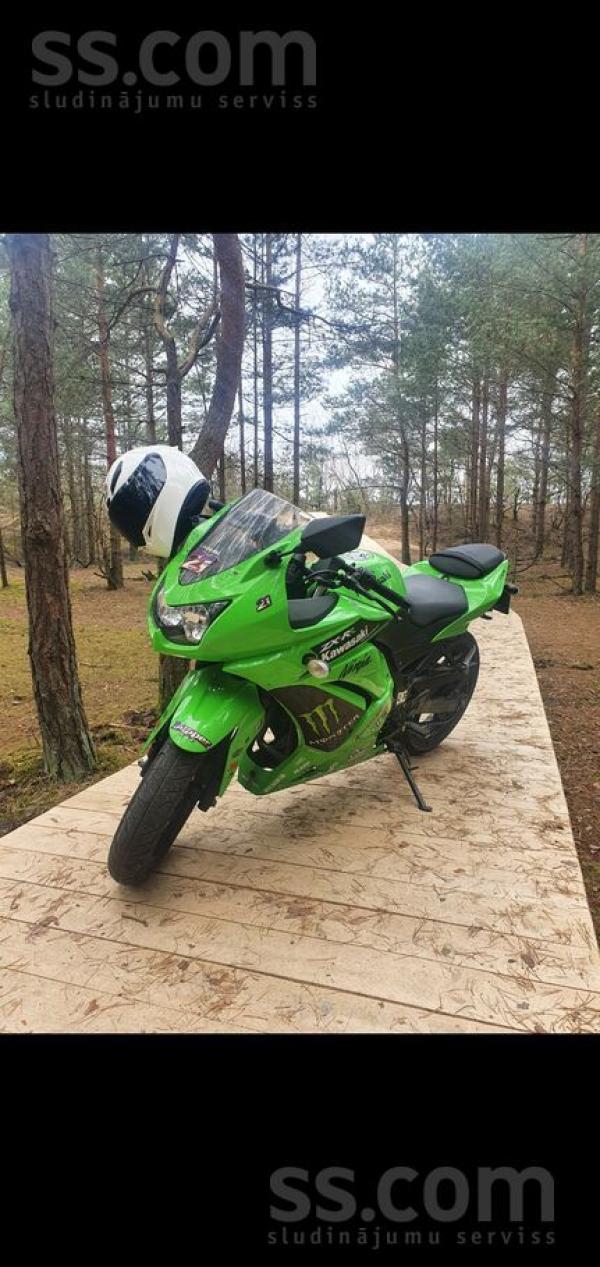 Kawasaki Ninja 2008 Rīga, ar dzinēja tilpumu 0.25 L un nobraukumu 0 tūkst. km par 1850 €, foto 1 vietnē AUTOMOTO.COM.LV