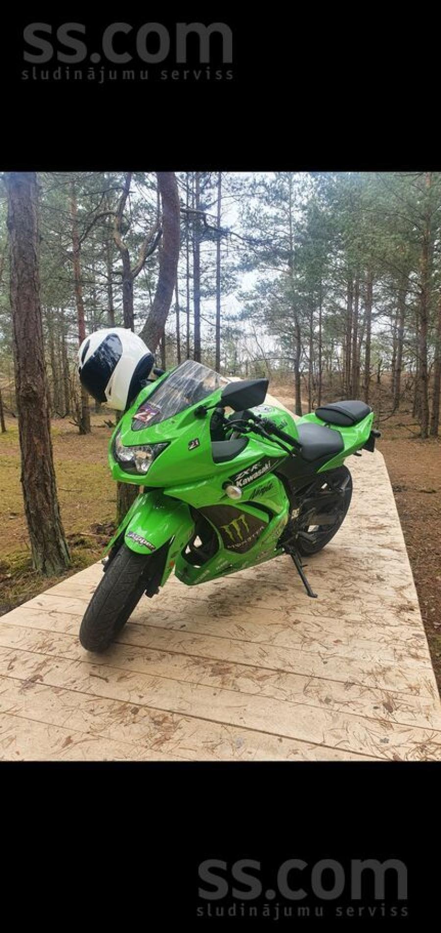 Кавасаки Ninja 2008 в Рига, объемом двигателя 0.25 л и пробегом 0 тыс. км за 1850 €, фото 1 на AUTOMOTO.COM.LV