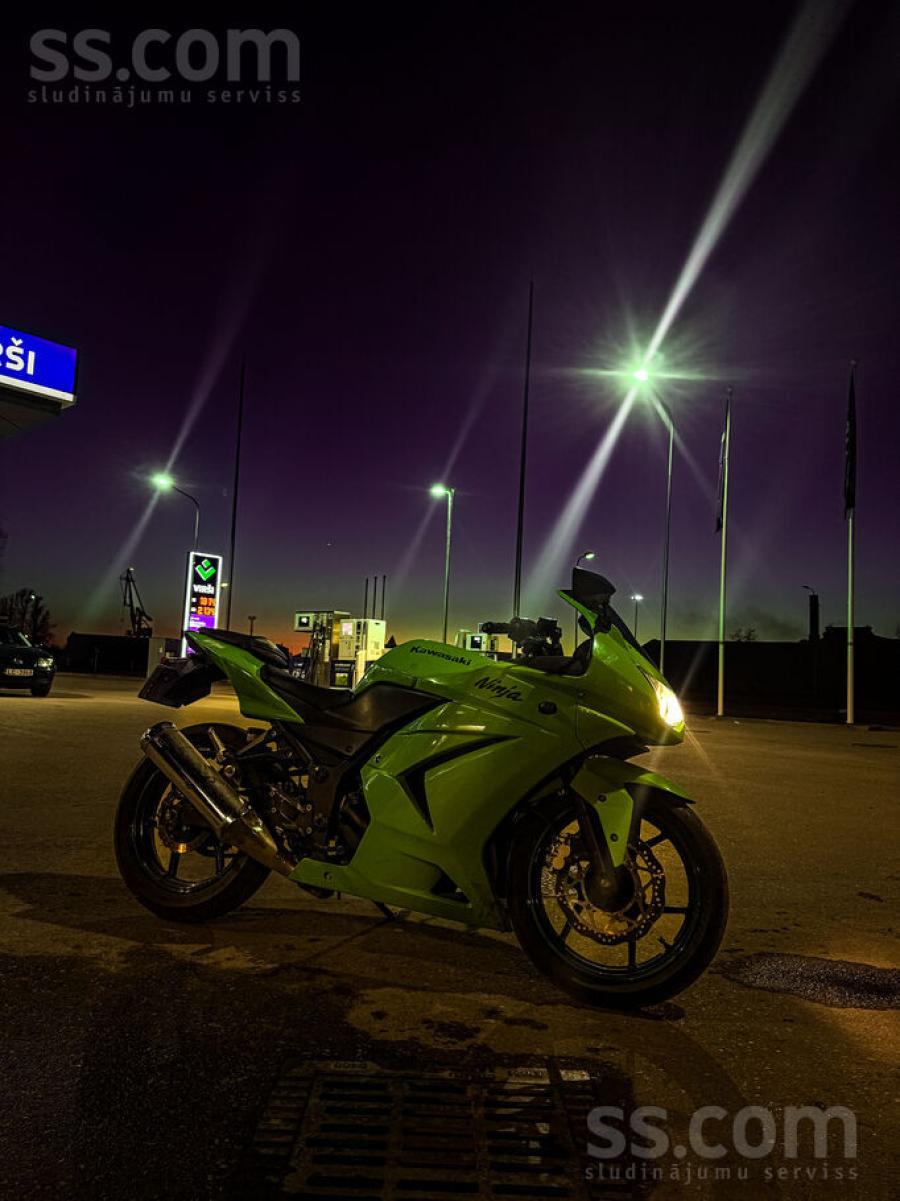 Kawasaki Ninja 2011 in Riga, with an engine capacity of 0.25 L and mileage of 0 thousand km for 2300 €, photo 1 on AUTOMOTO.COM.LV
