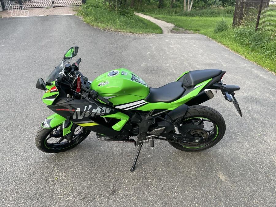 Kawasaki Ninja 2017 Viļņa, ar dzinēja tilpumu 0.25 L un nobraukumu 7 tūkst. km par 2200 €, foto 4 vietnē AUTOMOTO.COM.LV