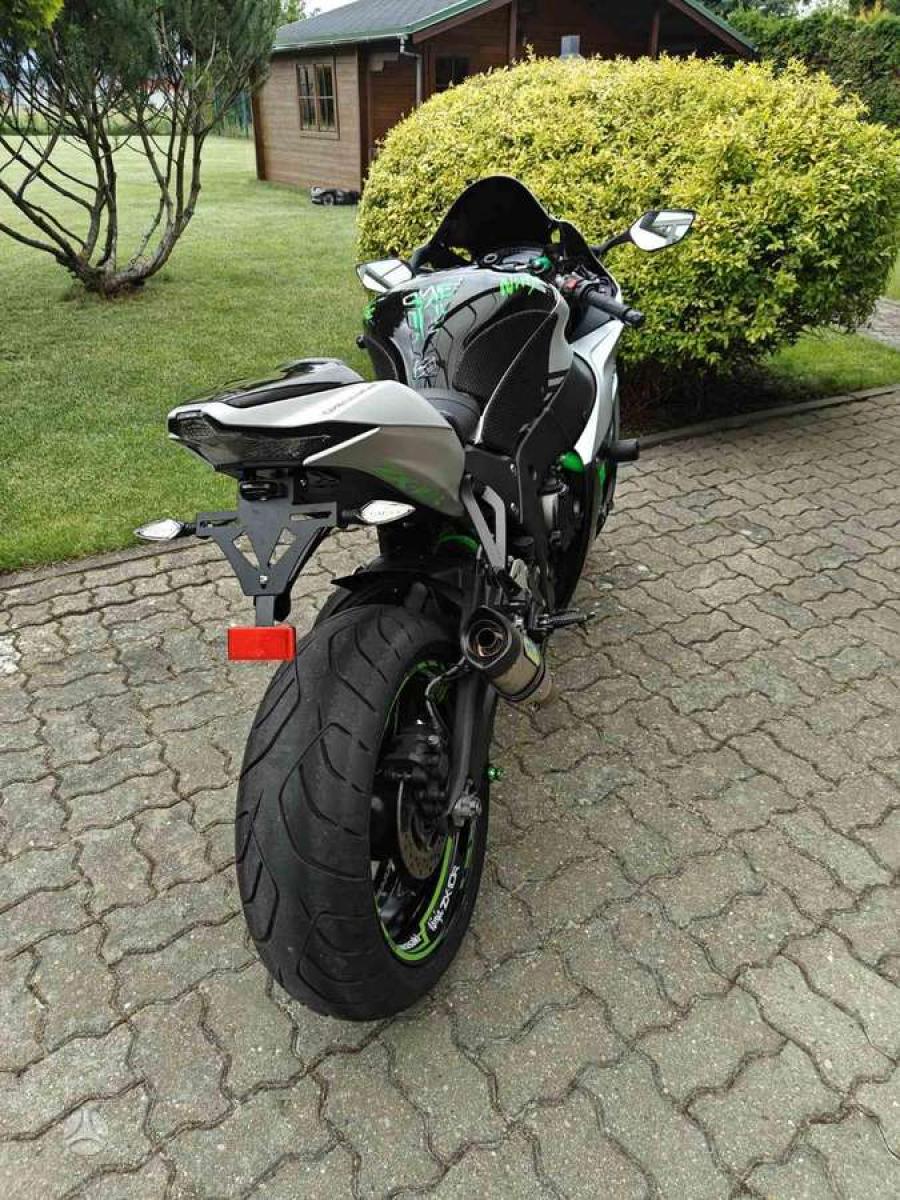 Kawasaki Ninja 2018 Kauņa, ar dzinēja tilpumu 1.00 L un nobraukumu 32 tūkst. km par 9550 €, foto 7 vietnē AUTOMOTO.COM.LV