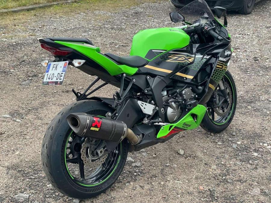Kawasaki Ninja 2019 in Alytus, with an engine capacity of 0.64 L and mileage of 17 thousand km for 5600 €, photo 4 on AUTOMOTO.COM.LV