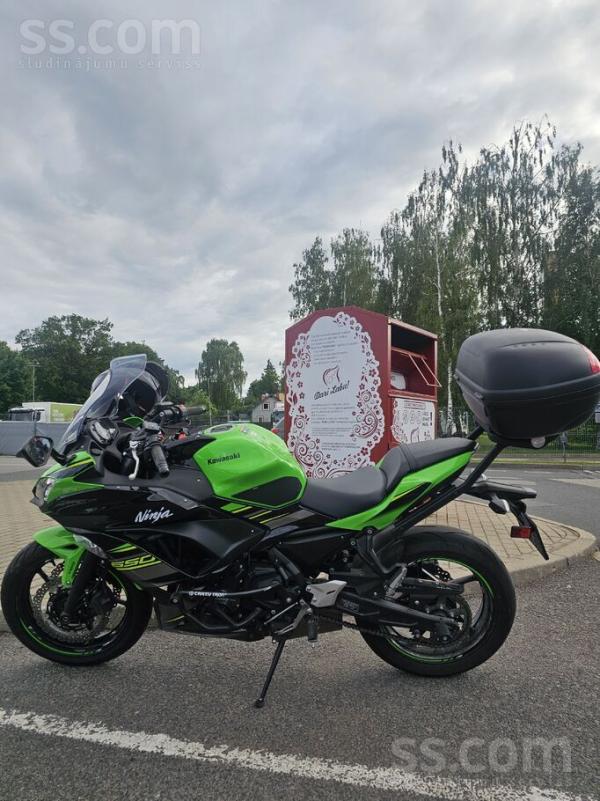 Kawasaki Ninja 2019 in Riga, with an engine capacity of 0.65 L and mileage of 0 thousand km for 5500 €, photo 2 on AUTOMOTO.COM.LV
