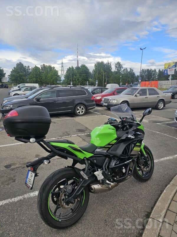 Kawasaki Ninja 2019 in Riga, with an engine capacity of 0.65 L and mileage of 0 thousand km for 5500 €, photo 4 on AUTOMOTO.COM.LV