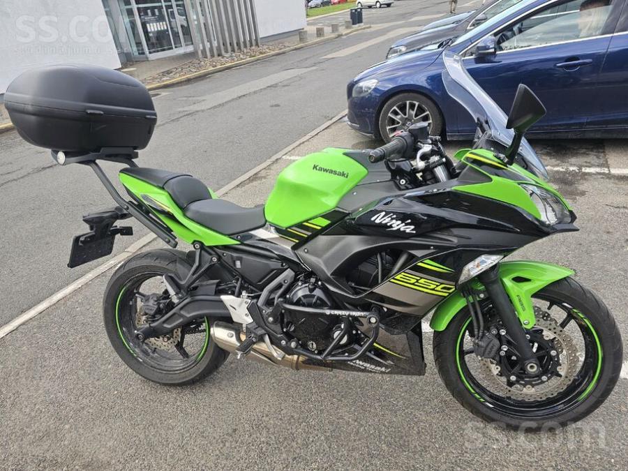 Kawasaki Ninja 2019 in Riga, with an engine capacity of 0.65 L and mileage of 0 thousand km for 5500 €, photo 6 on AUTOMOTO.COM.LV