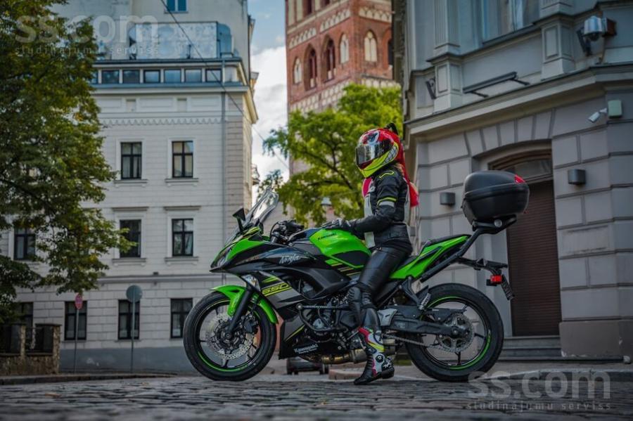 Kawasaki Ninja 2019 in Riga, with an engine capacity of 0.65 L and mileage of 0 thousand km for 5500 €, photo 8 on AUTOMOTO.COM.LV