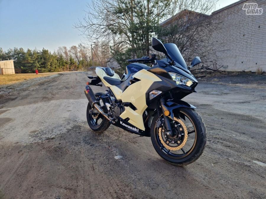 Kawasaki Ninja 2019 Panevēža, ar dzinēja tilpumu 0.40 L un nobraukumu 22 tūkst. km par 2850 €, foto 5 vietnē AUTOMOTO.COM.LV