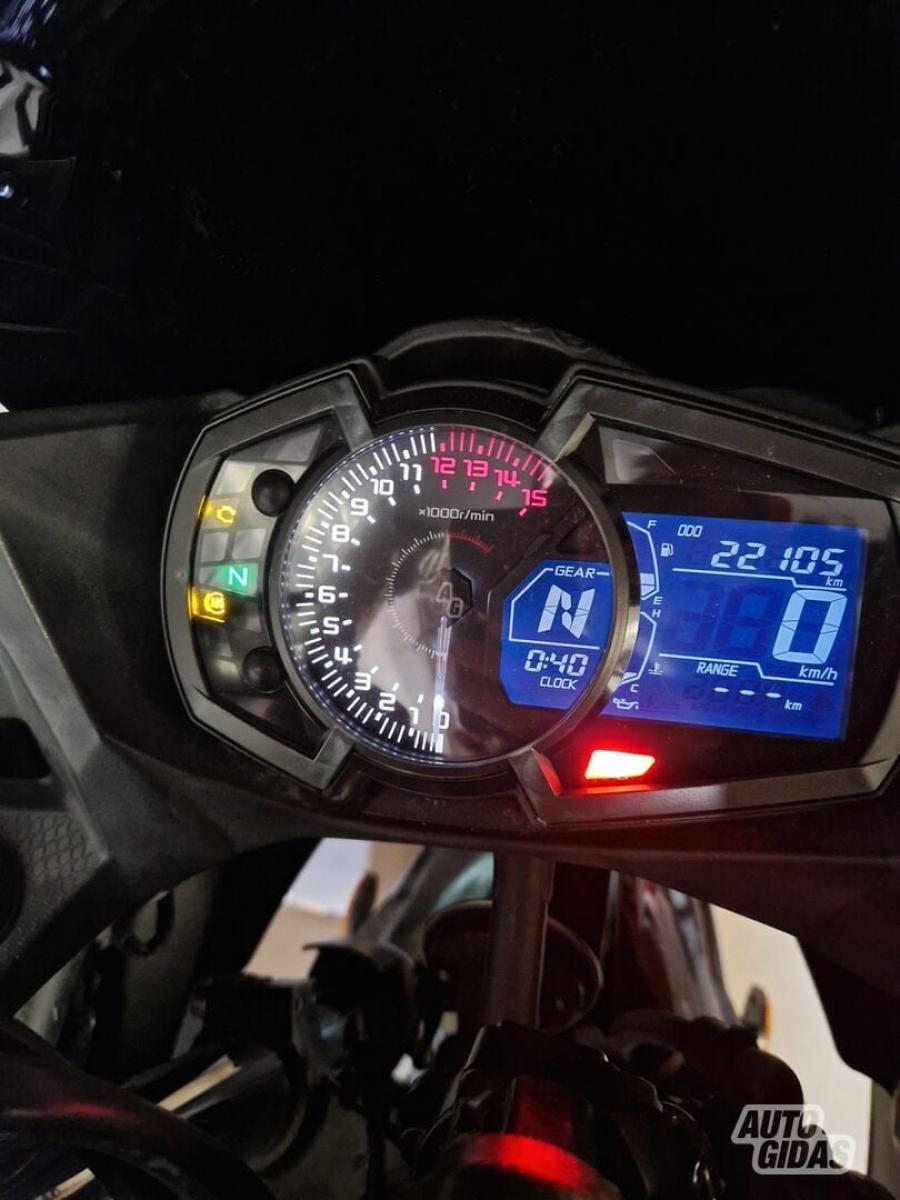Kawasaki Ninja 2019 Panevēža, ar dzinēja tilpumu 0.40 L un nobraukumu 22 tūkst. km par 2850 €, foto 8 vietnē AUTOMOTO.COM.LV
